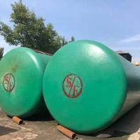 China Industrial Fiberglass Oil Well Tanks 50000L SF Double Wall 30cbm for sale