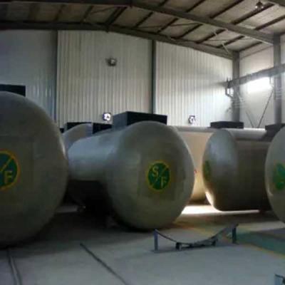 China 100cbm Fuel Oil Storage Tank 70m3 SF Fiberglass FRP Plastic for sale