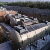 China 100cbm Fuel Oil Storage Tank 70m3 SF Fiberglass FRP Plastic for sale