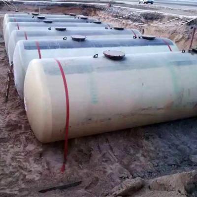 China Double Layer Diesel Fuel Oil Storage Tank Underground 200m3 for sale