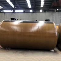 China Double Layer Diesel Fuel Oil Storage Tank Underground 200m3 for sale