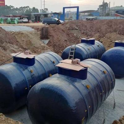 China Horizontal 50cbm Fuel Oil Storage Tank DN65 5000l for sale