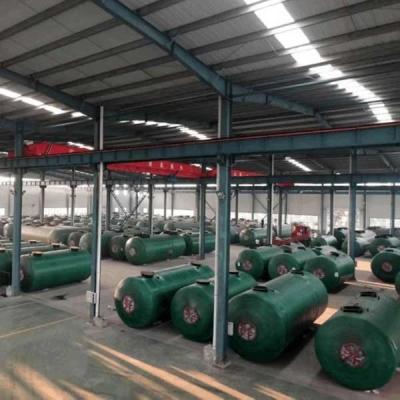 China Double Walled Oil Tank Fiberglass Steel 20m3 30m3 Underground for sale