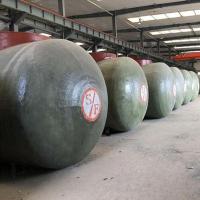 China Fiberglass 60000 Liter Fuel Oil Storage Tank Double Wall 40c Underground for sale