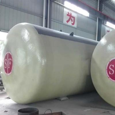 China Anti Corrosion 20m3 Fuel Oil Storage Tank , Underground Double Wall Heating Oil Tank for sale