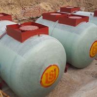 China 100m3 Double Wall Fuel Oil Storage Tank FRP 50 Cubic Meters for sale