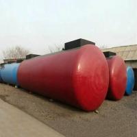 China Underground SF Material Double Wall Diesel Petrol Refilling Station Oil Fuel Storage Tank for sale