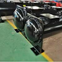 China Spiral Double Tube Sheet Heat Exchanger 4.0m3/H 8.0m3/H Tubular Condenser for sale