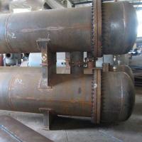 China 7.5kw Double Tube Sheet Heat Exchanger 0.8-2.0mm Steam Condenser for sale