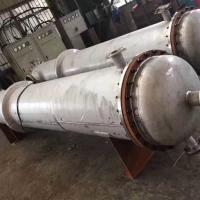 China Stainless Steel SS316L Double Tube Sheet Heat Exchanger 220V Tubular for sale