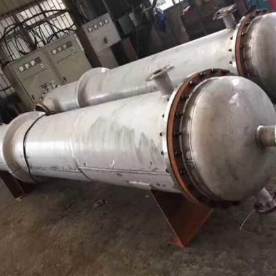 China Stainless Steel SS316L Double Tube Sheet Heat Exchanger 220V Tubular for sale
