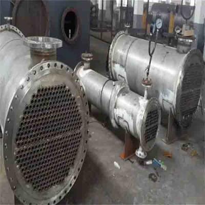 China Hydraulic Tube And Bundle Heat Exchanger Air Compressor Beverage Shell Cooler for sale