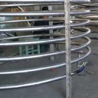 China Floating Coil Tube Heat Exchanger 200mm 2.1MPA Pure Titanium for sale