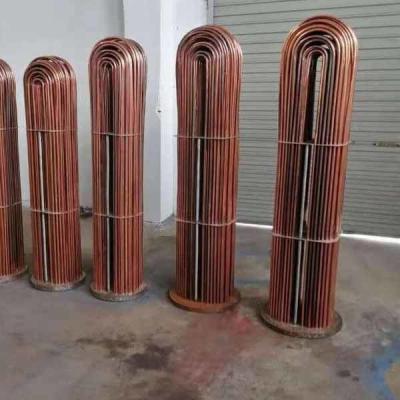 China Titanium Shell Coil Tube Heat Exchanger 50mm 700p for sale