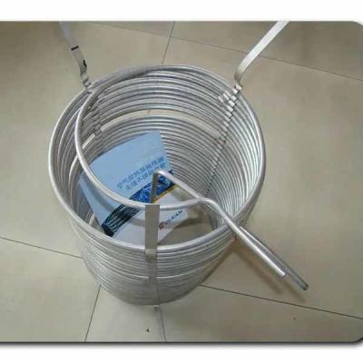 China 1.5 Ton Coil Tube Heat Exchanger 32mm , Stainless Steel Shell And Coil Evaporator for sale