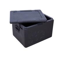 China Portable Cooling EPS Box Made Of Graphite EPS Raw Material Thermal Stability for sale