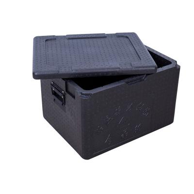 China Portable Cooling EPS Box Made Of Graphite EPS Raw Material Thermal Stability for sale