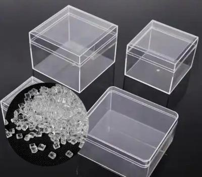 China 45MPa High Gloss GPPS Resin For Cosmetic Packaging And Medical Devices for sale