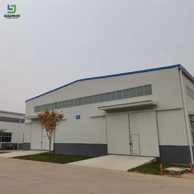 China Light Metal Steel Structure Warehouse Large Span Free Design Drawing for sale