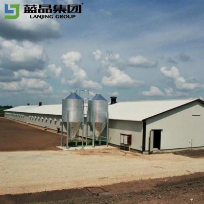 China Earthquake Resistant Steel Structure Poultry House Free Design Full Equipment for sale