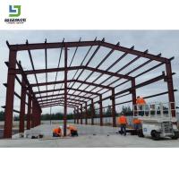China Prefabricated Materials Steel Structure Workshop Warehouse Steel Structural Building for sale