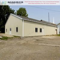 China Hot DIP Galvanized Construction Industrial Light Metal Prefab Steel Frame Structure Material Warehouse Building for sale