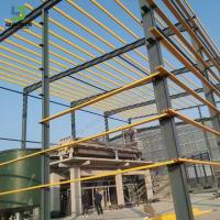China Prefab Warehouse Workshop Customized Green Light Steel Structure Building Warehosue Workshop Metal Workshop Industrial Building for sale