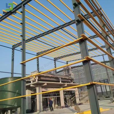 China Prefab Warehouse Workshop Customized Green Light Steel Structure Building Warehosue Workshop Metal Workshop Industrial Building for sale