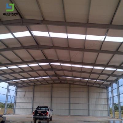 China Prefabricated Custom Structural Steel Metal Shed Construction Steel Structure Frame for sale
