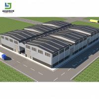 China Prefabricated Low Cost Structural Steel Structure Building Workshop Metal Warehouse Steel Frame Warehouse for sale