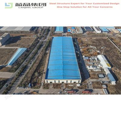 China Anti Corrosion Modern Steel Structure Factory Prefab Building Warehouse for sale