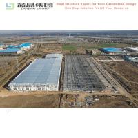 China Professional Prefab Steel Structure Warehouse Workshop Hangar Building for sale