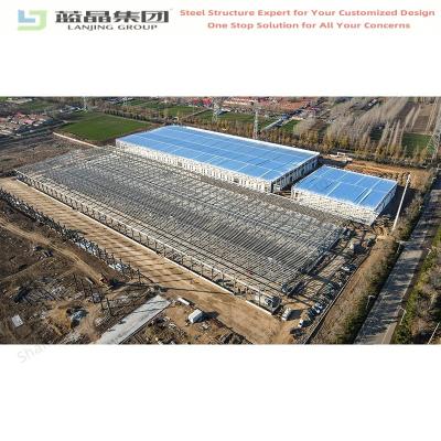 China Wholesale Customized Prefab Workshop Steel Structure Building Workshop Structural Steel Workshop Warehouse Storage for sale