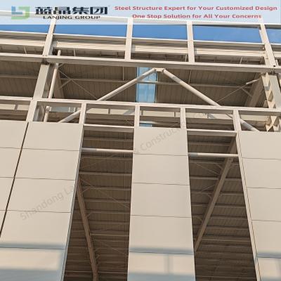China Prefab Workshop Customized Green Light Steel Structure Building Workshop Metal Workshop Industrial Workshop for sale