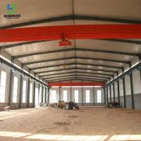 China Easy Build Light Structure Prefab Green Warehouse Sheds Prefab Warehouse for sale