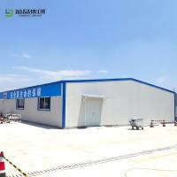 China Large Span Industrial Shed Steel Structure High Strength Steel ISO for sale
