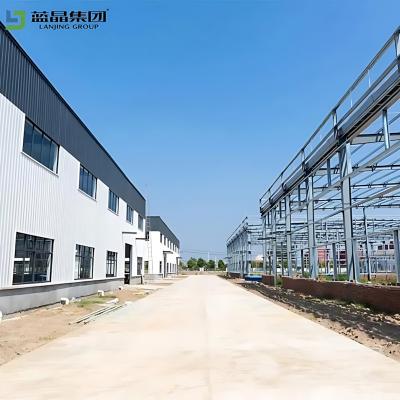China Corrugated Color Steel Sheet Steel Structure Warehouse Custom Layout CE for sale