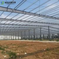 China 3D Modeling Steel Structure Warehouse Bolted Connection Steel Fire Prevention for sale