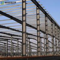 China Custom Size Steel Structure Warehouse Galvanized Steel Multi Functional for sale