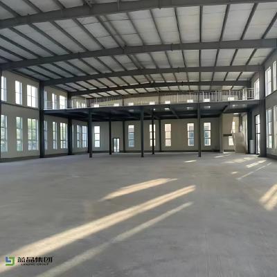 China Q235 Q345 Custom Layout Steel Structure Workshop Energy Efficient Operation ISO for sale