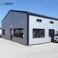 China Quick Assembly Metal Shop Building Structural Steel Grade A Bolted Connection for sale