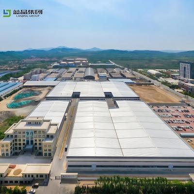 China Portal Frame Steel Structure Factory Workshop Storage Warehouse Commercial Industrial Large Span Metal Frame for sale