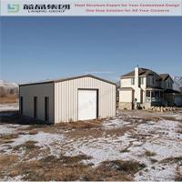 China Industrial Engineering Prefabricated Metal Workshop Warehouse Building With White Wall Color And Glass Wool Sandwich Panel for sale