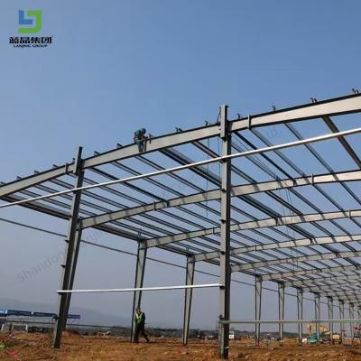 China Low Cost Prefab Frame Steel Structure Warehouse Workshop Building Shed Garage Supermarket for sale