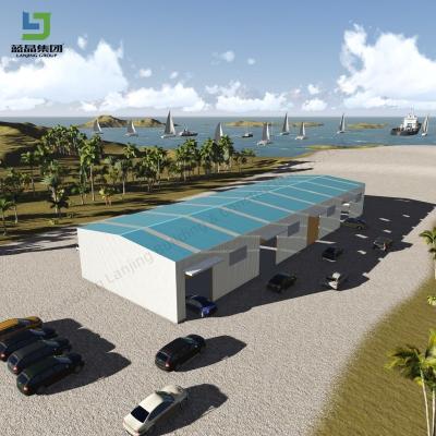 China Customized Prefabricated Steel Structure Metal Warehouse Storage Workshop Plants Factory Commercial Building for sale