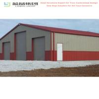 China Prefabricated Steel Building Construction Green Customized Light Steel Structure for sale