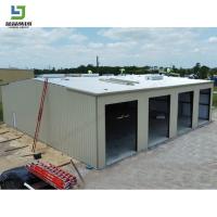 China Prefabricated Steel Structure Warehouse Building Garage Shed Workshop for sale
