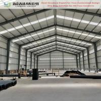 China High Quality Prefabricated  Steel Building Construction Building Garage Shed Workshop for sale