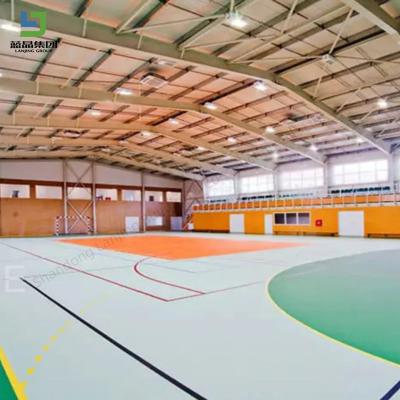 China Modern Prefab Lightweight Steel Frame Buildings Stadium Sport Exhibition Hall for sale