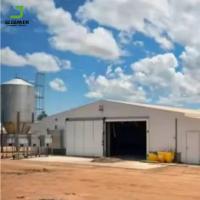 China Low Costprefab steel structure Commercial Poultry House Steel Structure Chicken Farm House Prefabricated Steel Building for sale